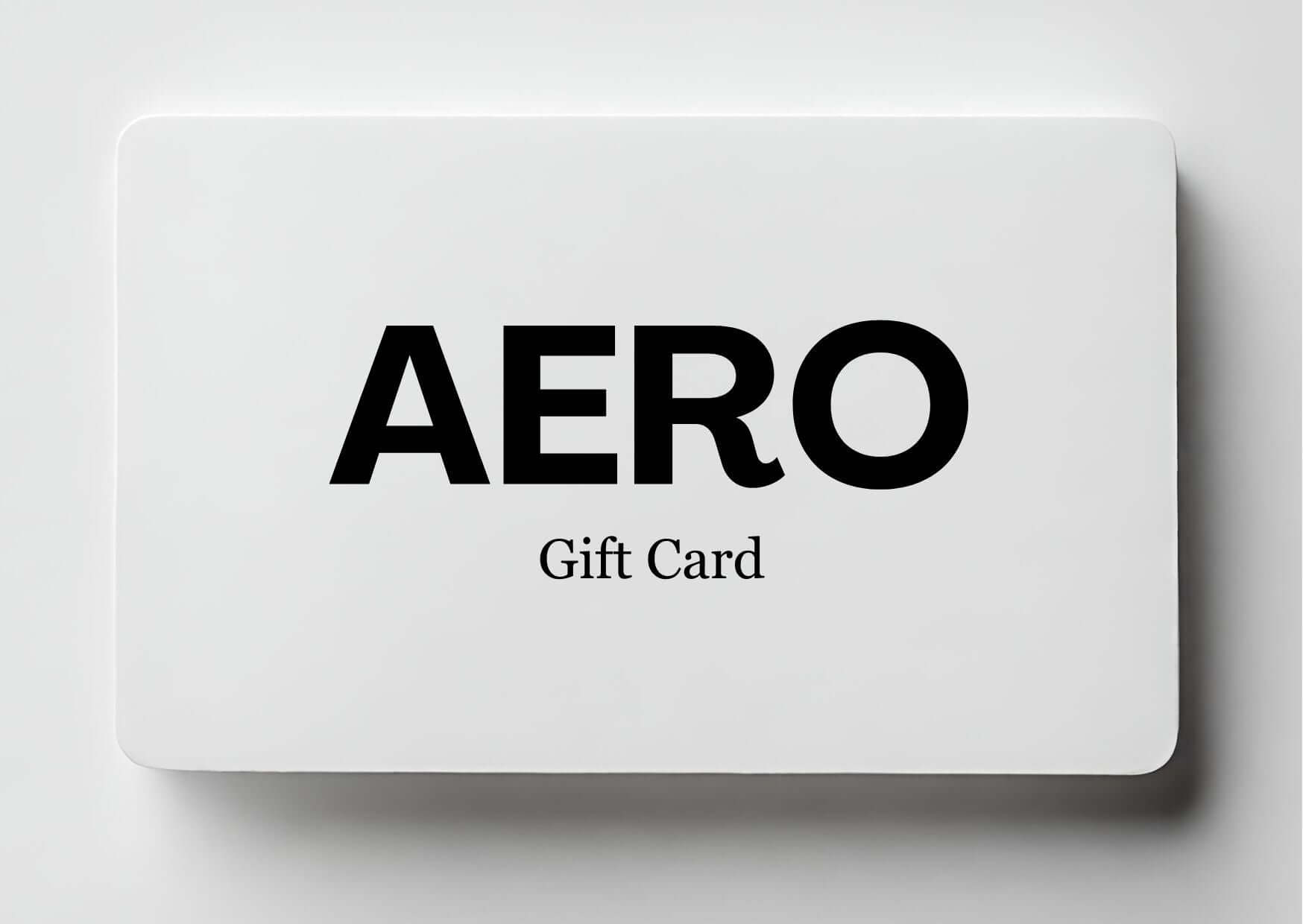 Aero Gift Card – Aero Apparel